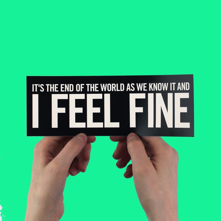 R.E.M. – It’s the End of the World as We Know It (And I Feel Fine ...