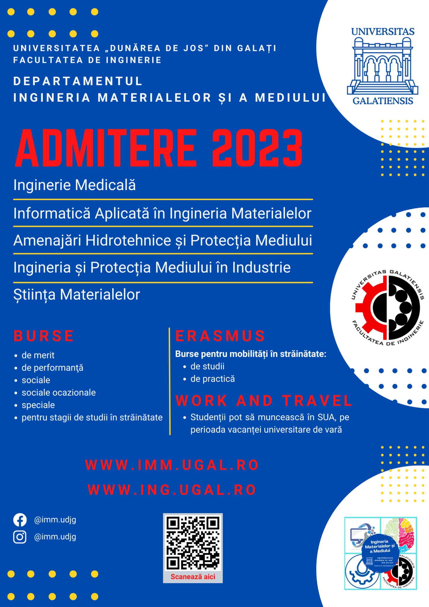 Inginerie Medicală, Informatică Aplicată și Amenajări Hidrotehnice la ...